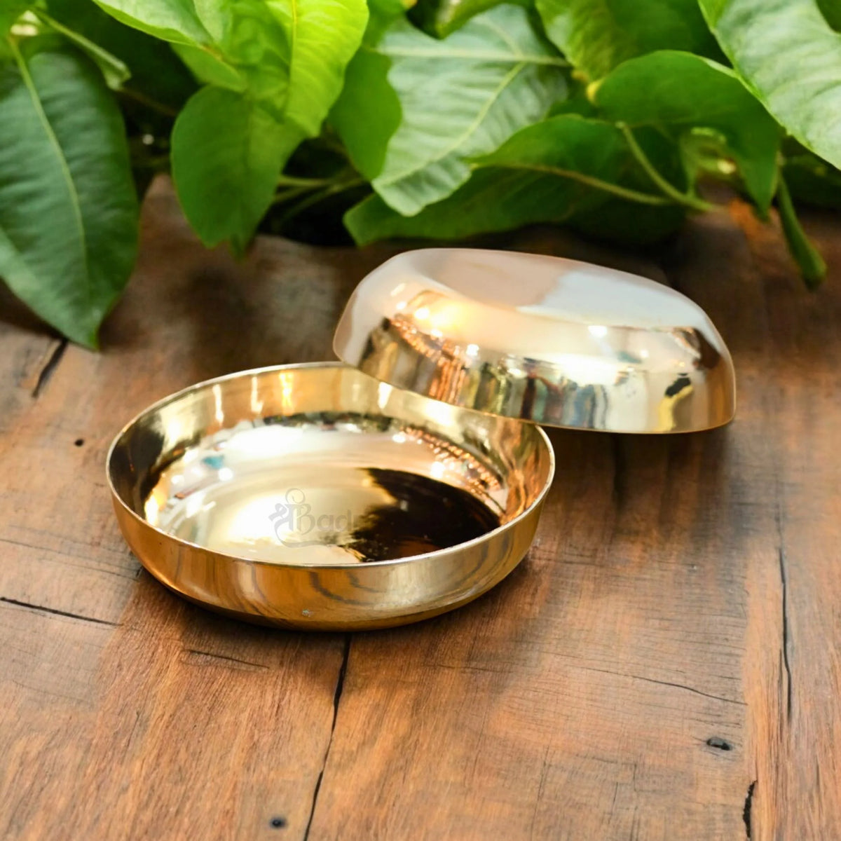 Authentic Kansa Bronze Plates – Set of 2 – Perfect for Sweets, Fruits ...